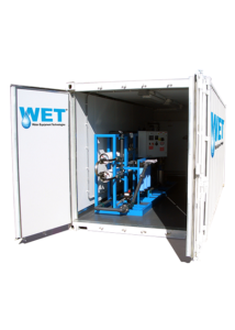 Containerized System. WET builds complete systems in containers.